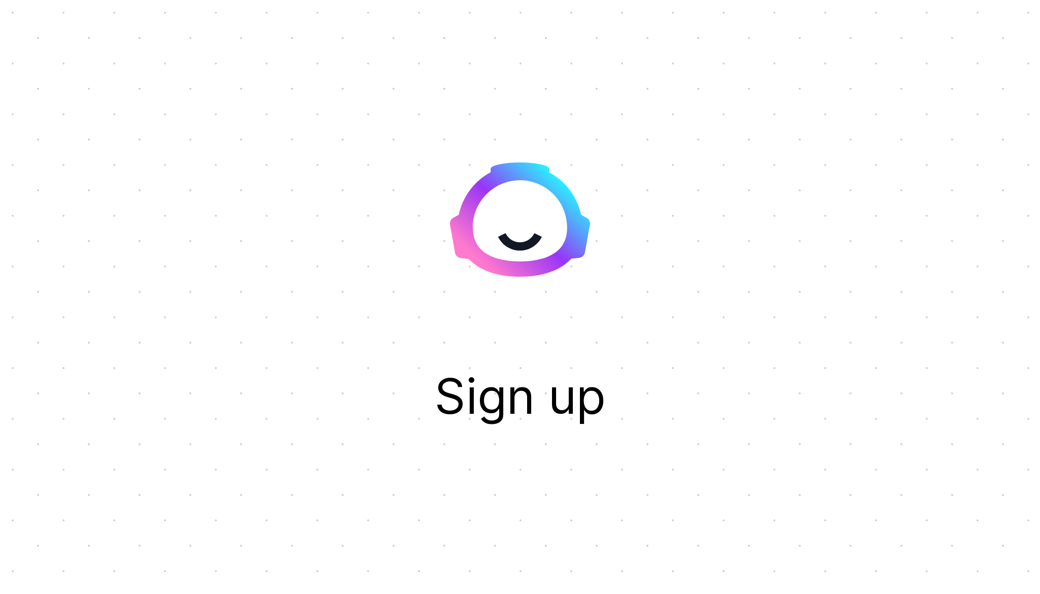 Sign up - Jasper